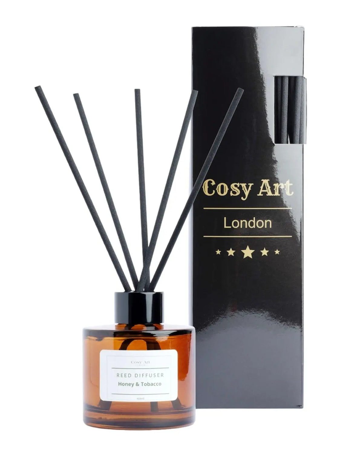 Reed Diffuser Honey & Tobacco — Cosy Art