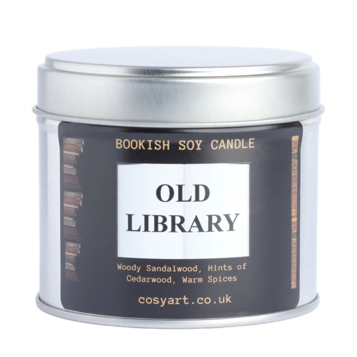 Old Library 250ml Book Lover Candle — Cosy Art